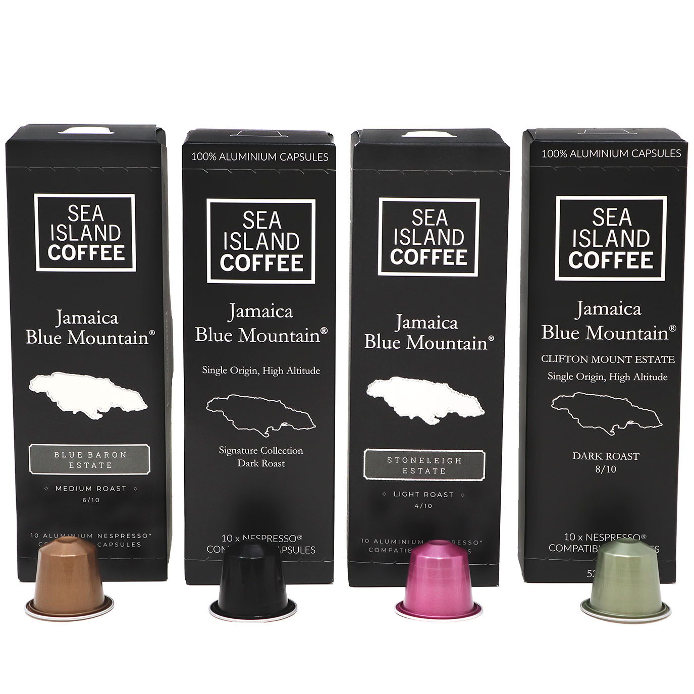 Single Origin Nespresso Capsule Collections - Sea Island Coffee